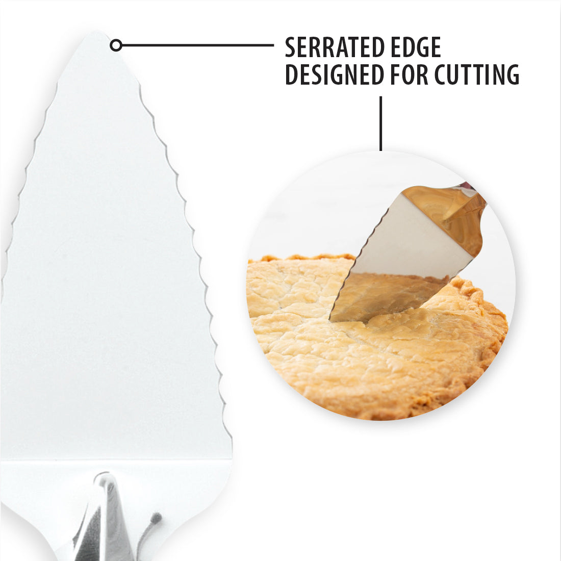 Serrated Pie Server
